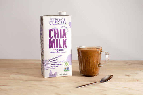 Velvety Chia Milk Latte - SOW Seeds of Wellness